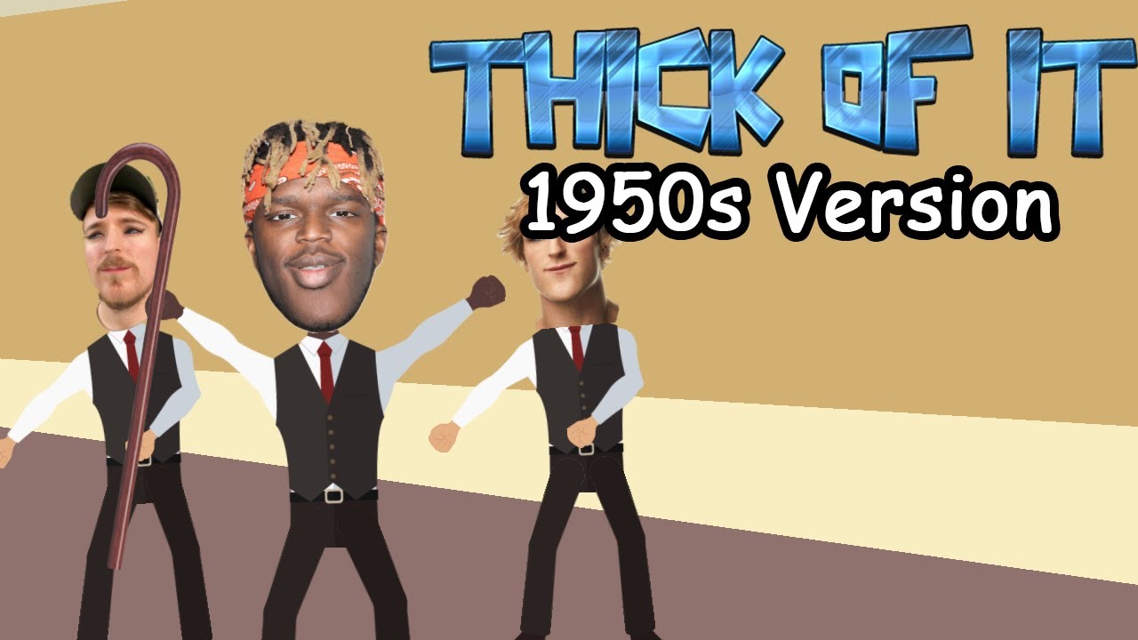 KSI Thick Of It 1950s version ANIMATED - YouTube