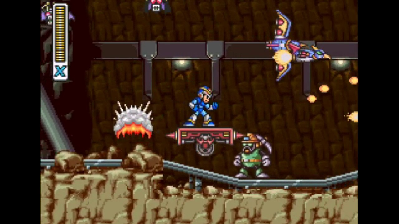Let's Play Mega Man X - Part 5: Rolling Through the Mines - YouTube