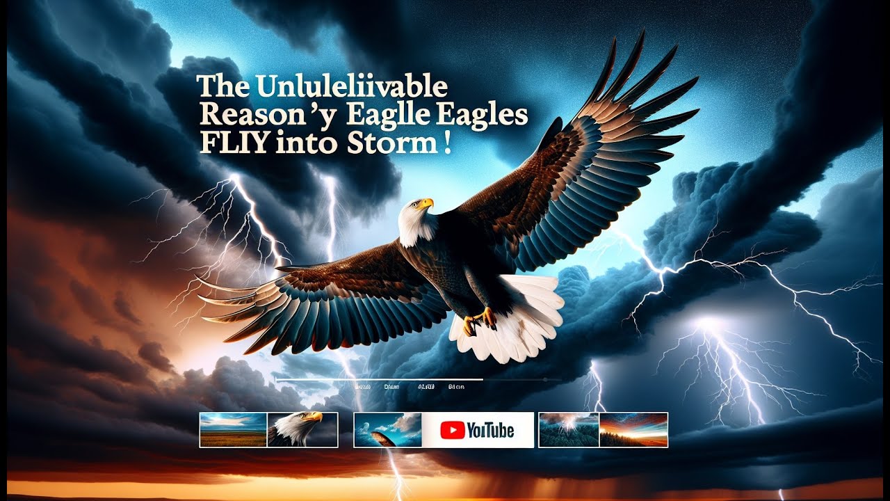 The Unbelievable Reason Eagles Fly INTO Storms! - YouTube