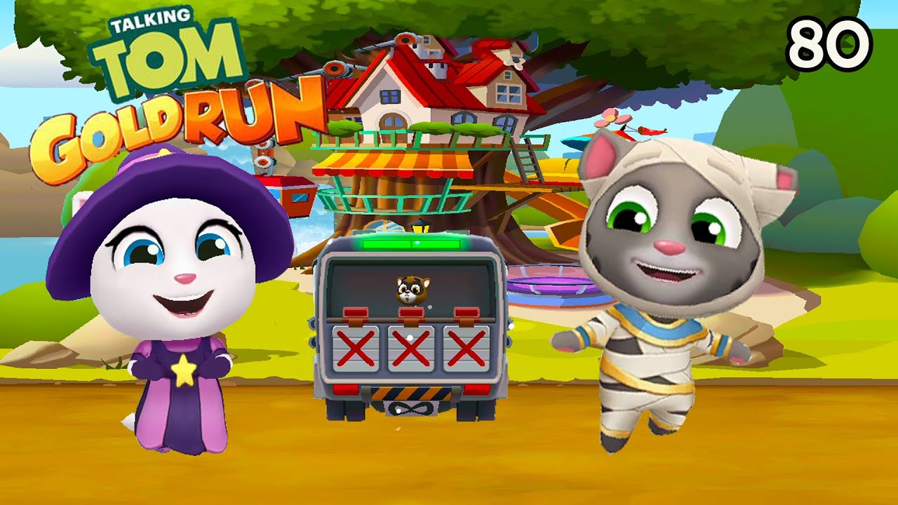 Talking Tom Gold Run Update Gameplay/ Walkthrough Part - 80 (FHD) Full ...