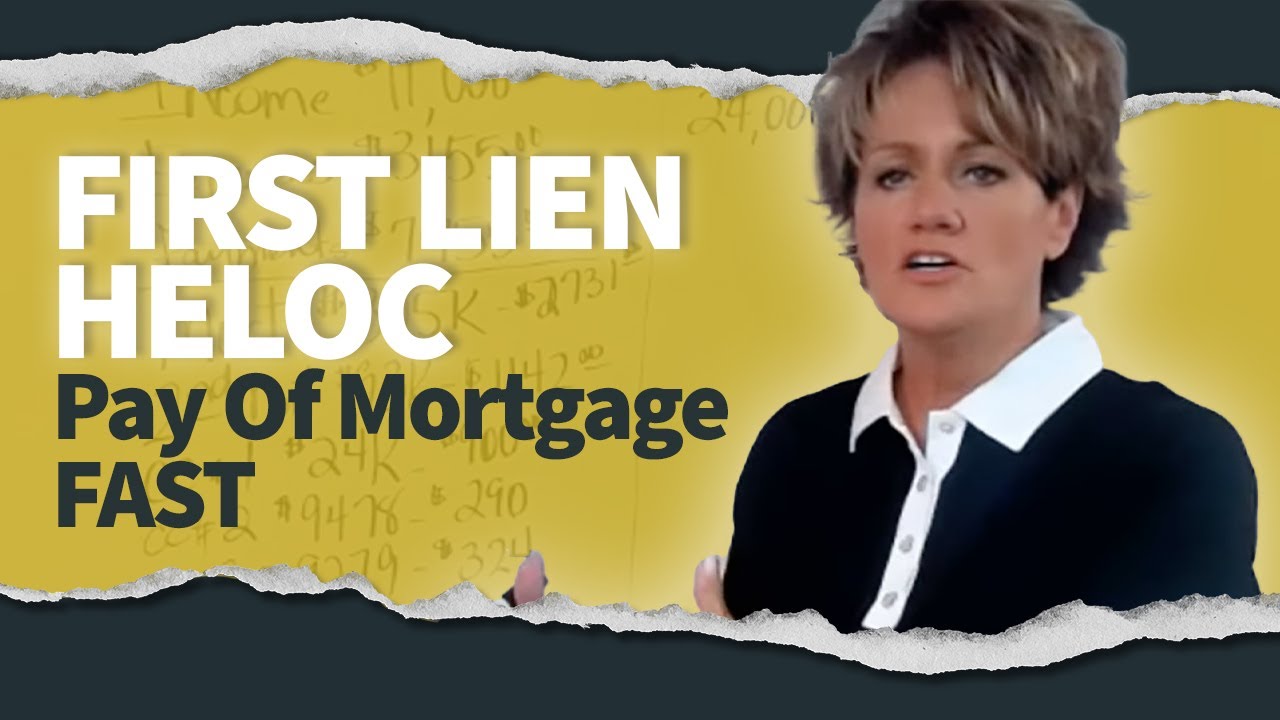 First Lien HELOC: PAY OFF MORTGAGE FAST! - YouTube