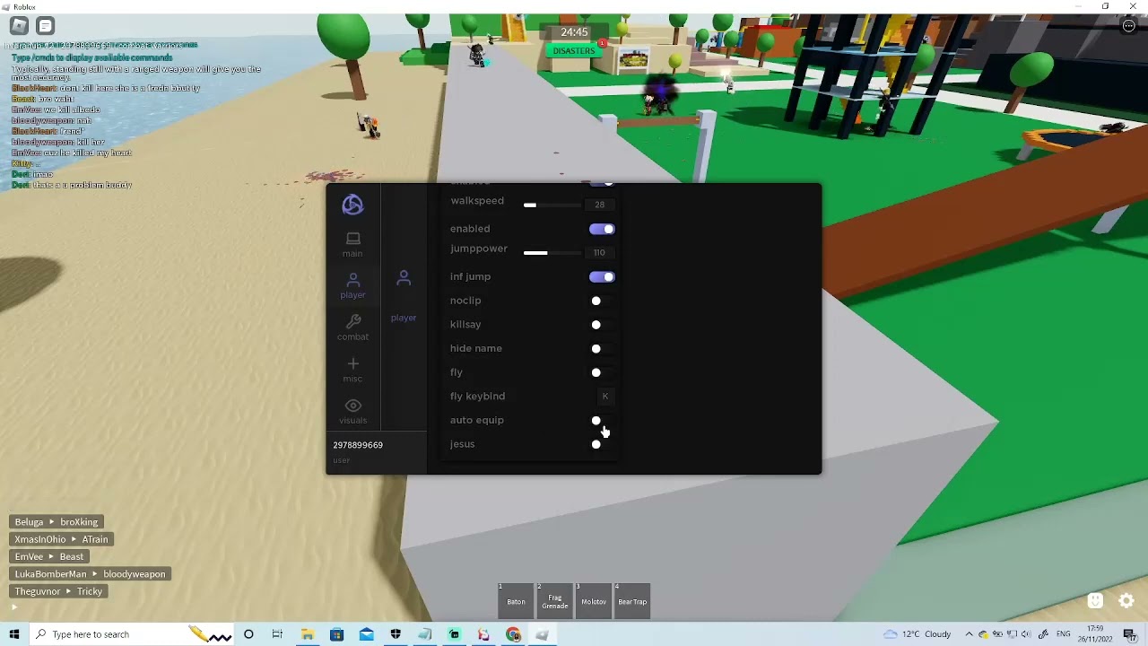 Combat Warriors Script (PASTEBIN) - YouTube