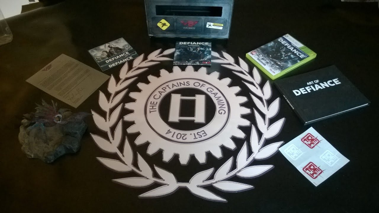 Unboxing "Defiance" Collector`s Edition - YouTube