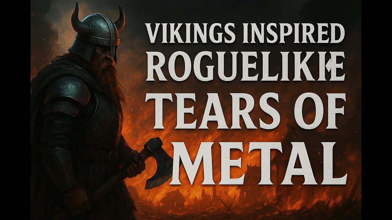 Vikings inspired roguelike, Hades in 3d? | Tears of Metal - YouTube