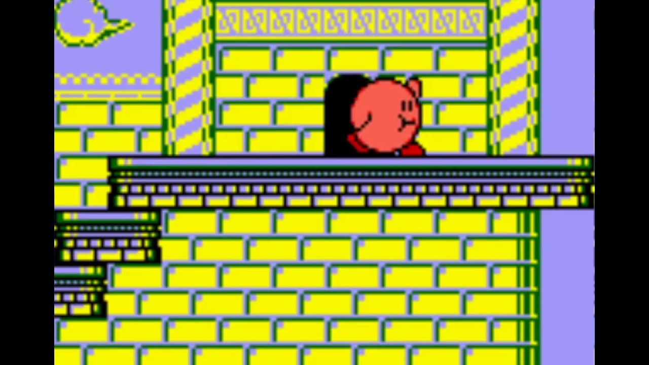 Kirby's Dream Land (Gameboy) Level 2 - Castle LoLoLo - YouTube