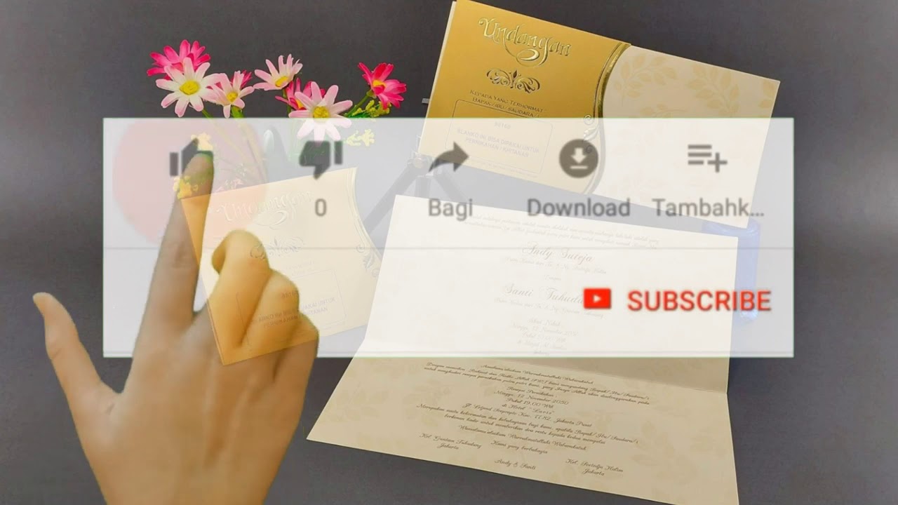 Undangan Erba 88160 - YouTube