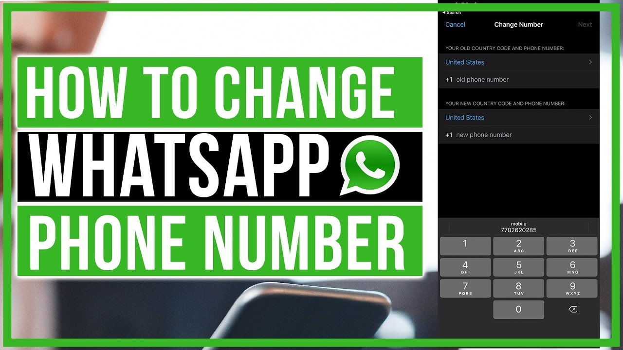 How To Change Your WhatsApp Phone Number YouTube how-to-change-your-whatsapp-phone-number-youtube