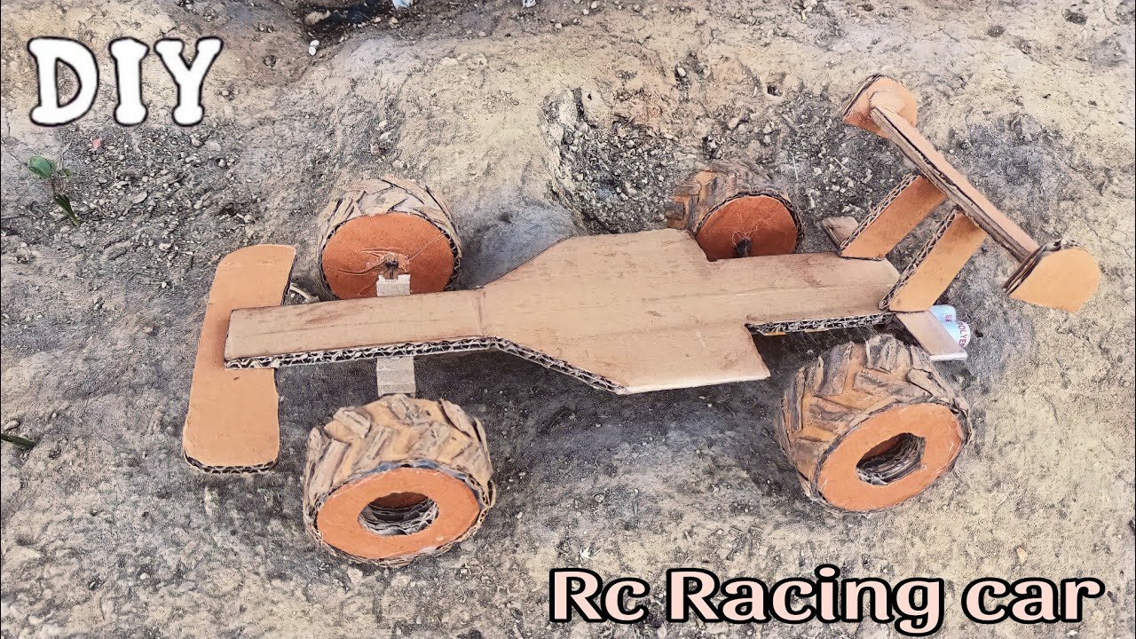 How to make Amazing F1 Racing Car(Ferrari) - Cardboard DIY - YouTube