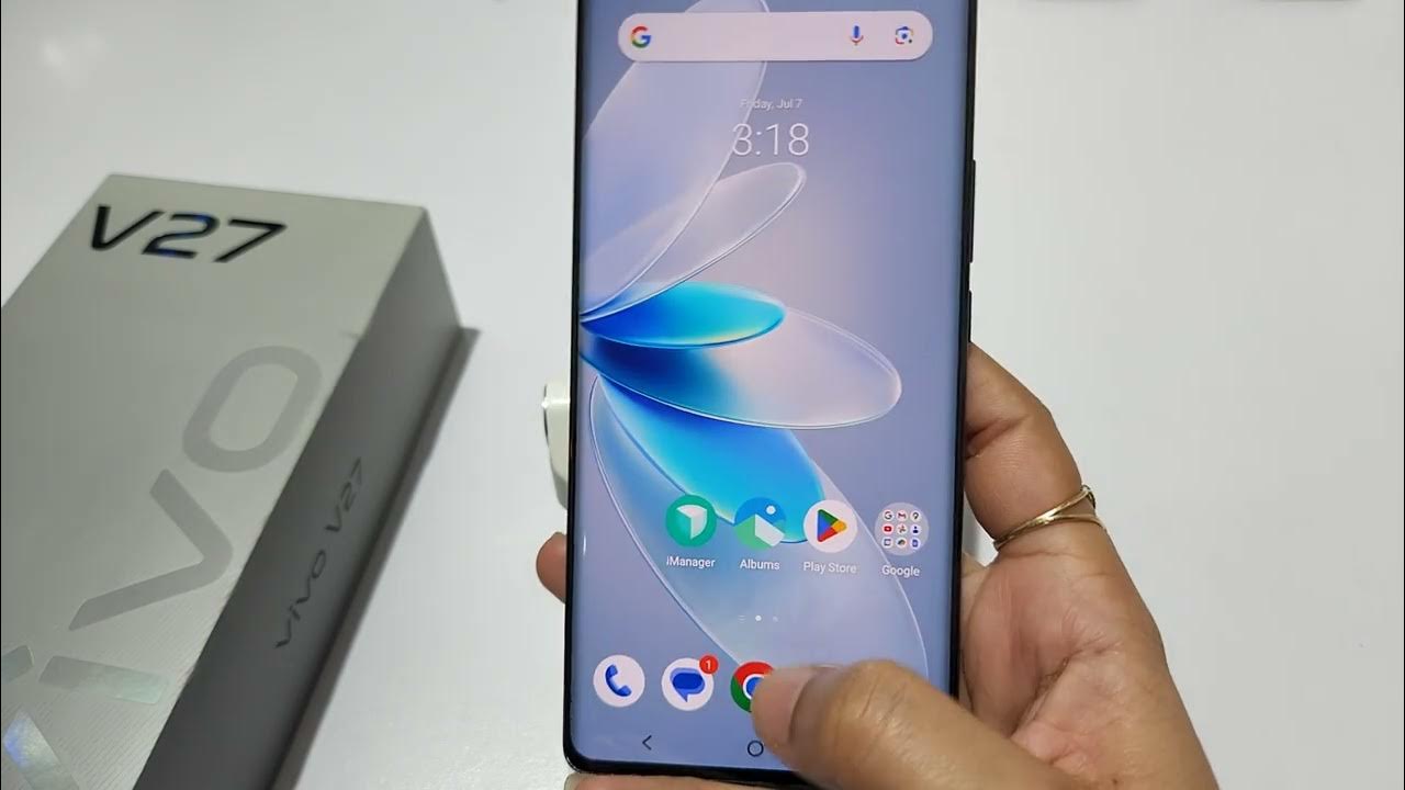 How to set auto rotate screen in vivo v27 pro | vivo v27 me auto rotate screen kaise set kare ...