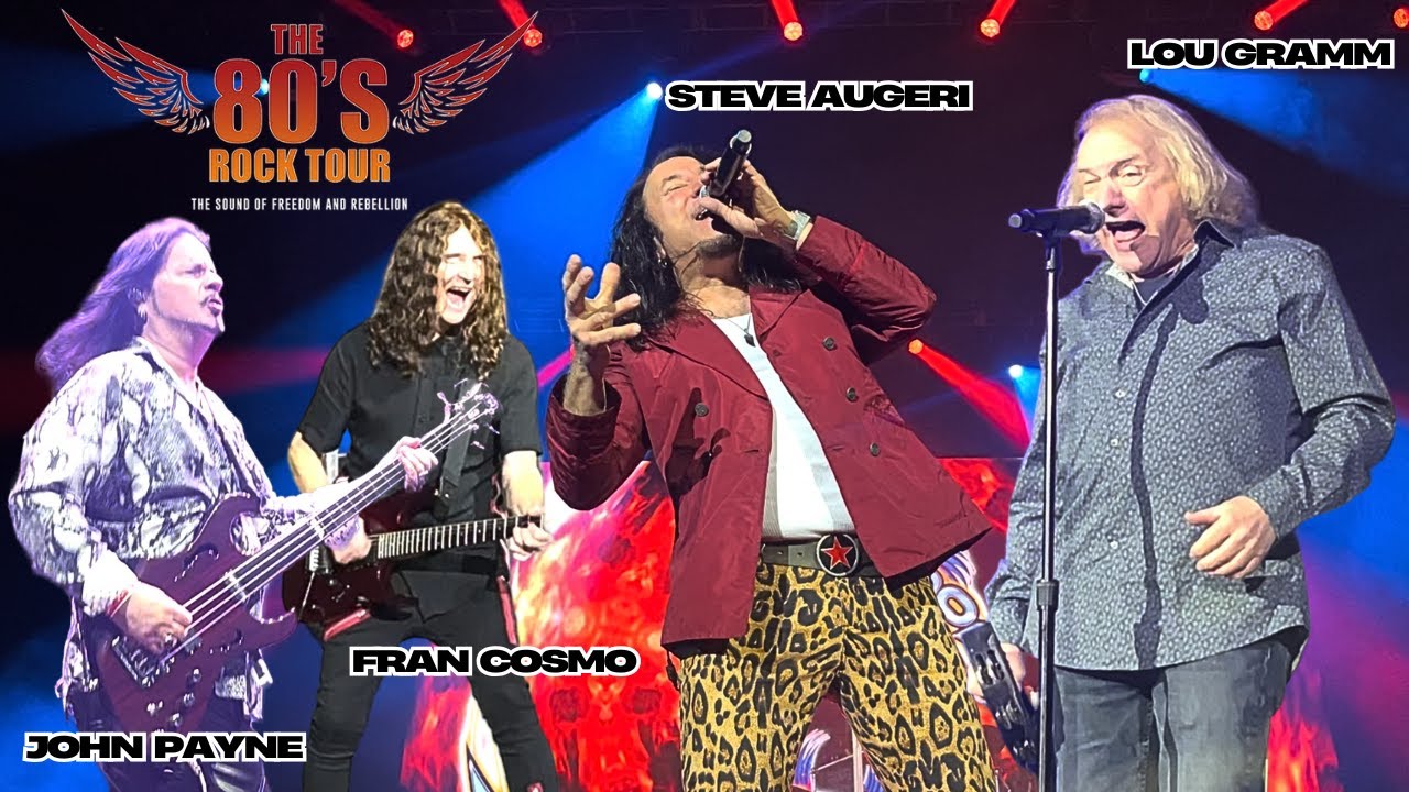 The 80s Rock Tour LIVE in Puerto Rico | Asia, Boston, Journey ...