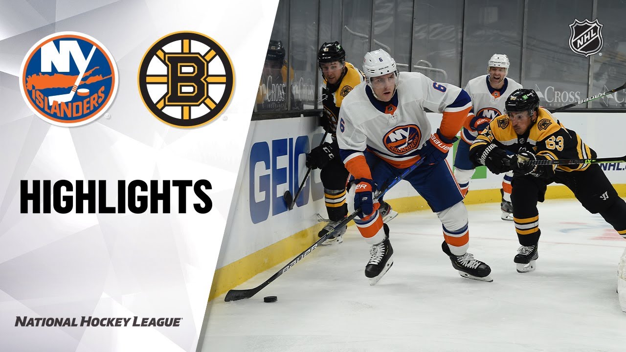 Islanders @ Bruins 3/25/21 | NHL Highlights - YouTube