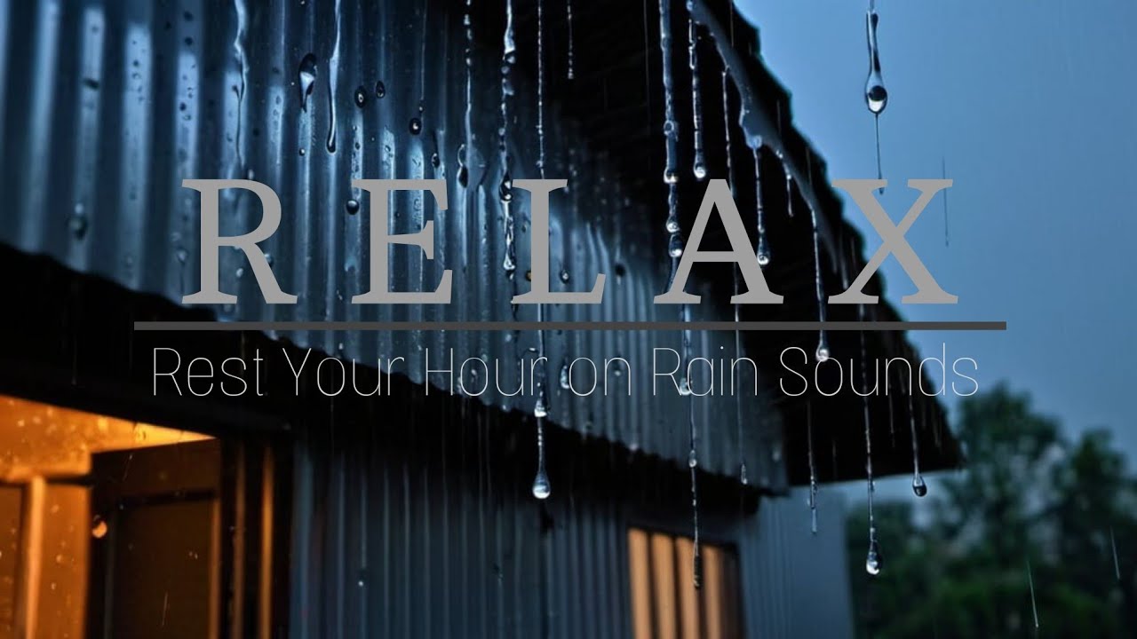 Relax back while listening to Rain music I Heavy rain sound on TIN ...