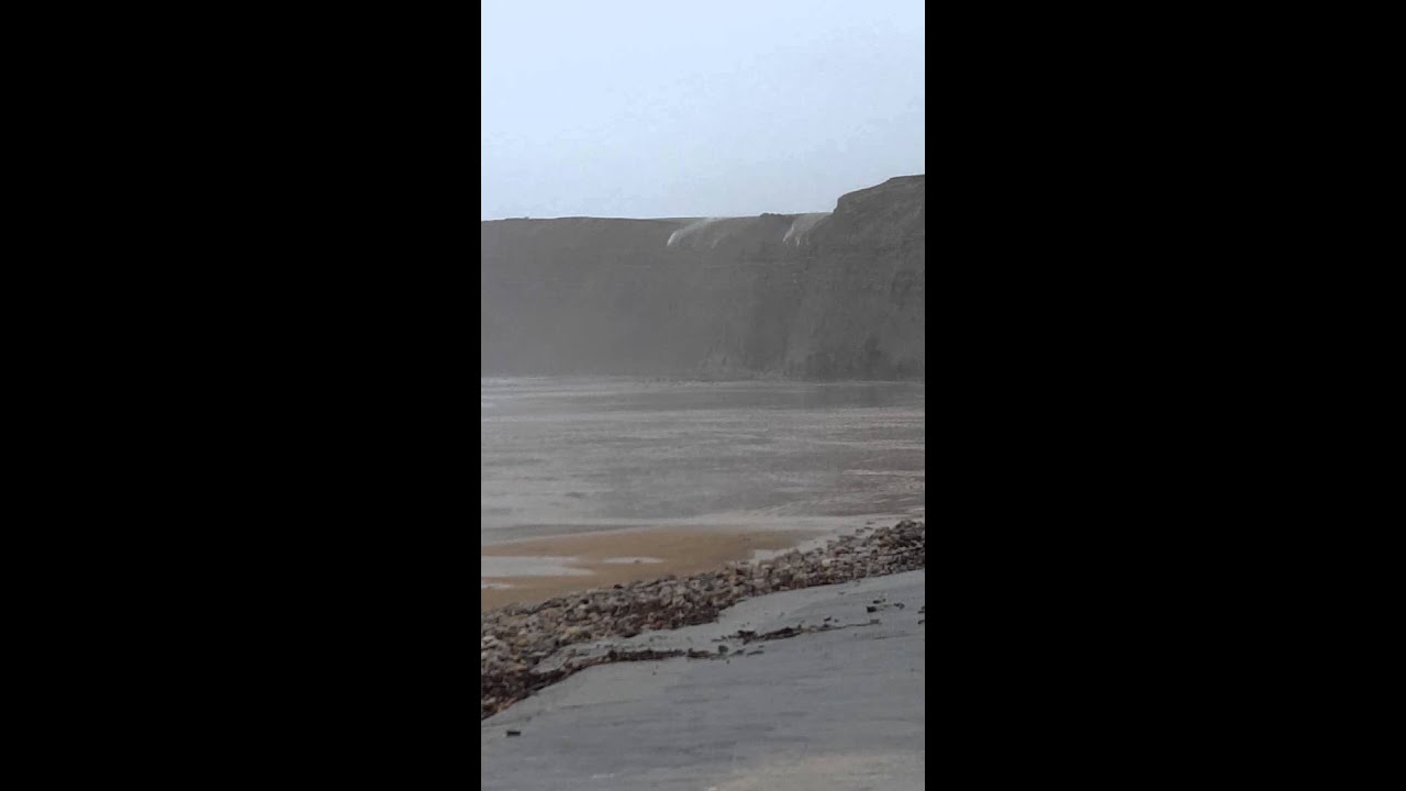 Waterfall going up - YouTube