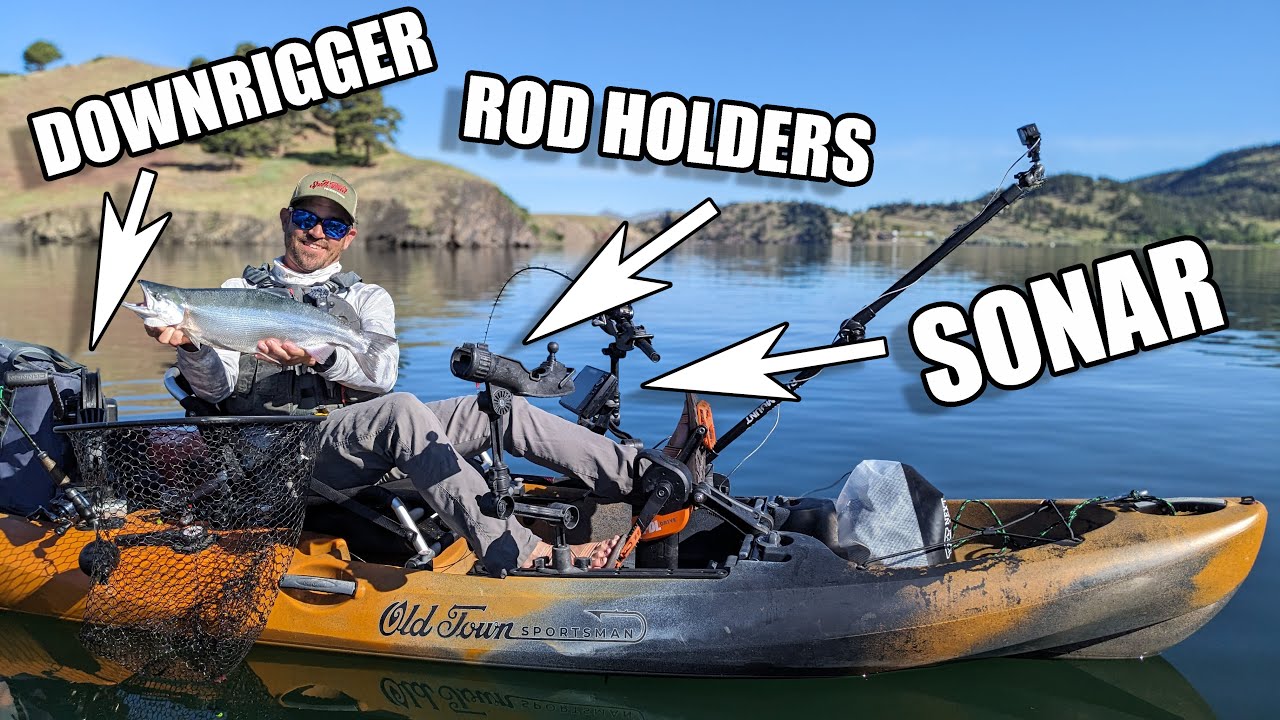 How I Rig My Kayak for Kokanee, Salmon, & Trout Fishing - YouTube