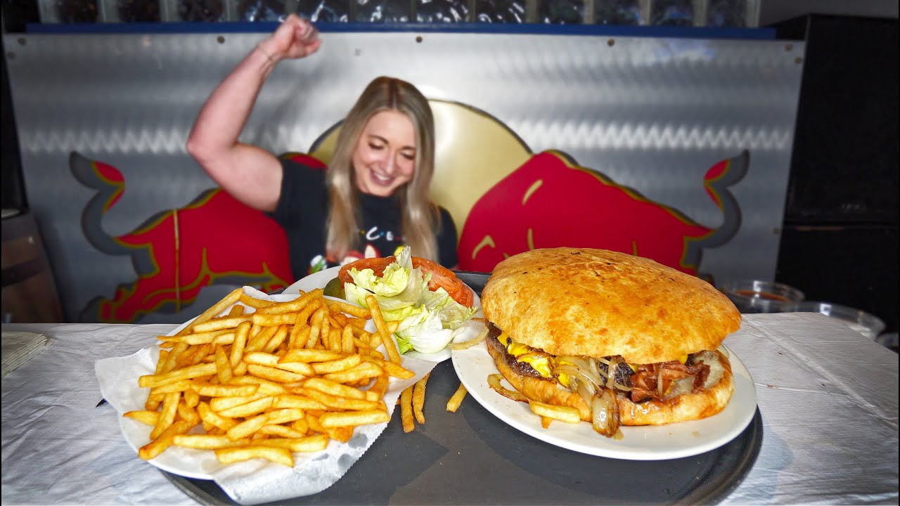 Murphy's Legendary Pub Burger Challenge - YouTube