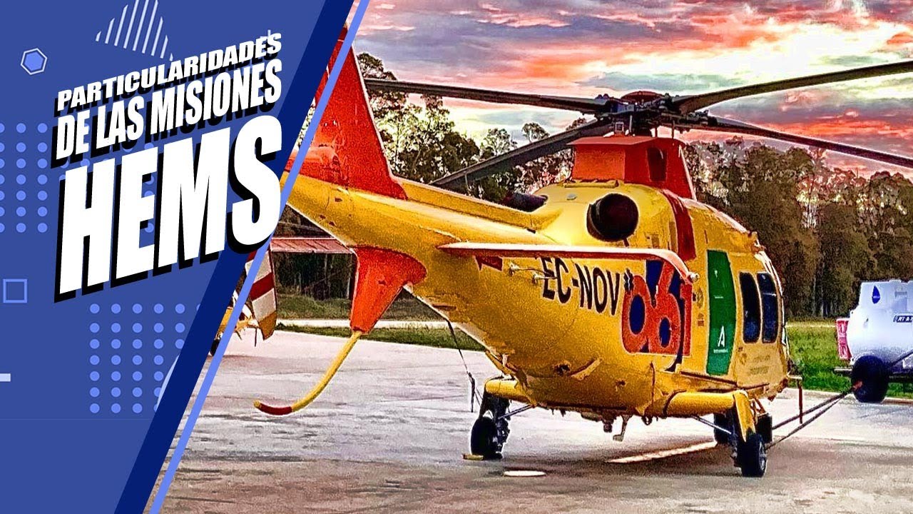 061 Andalucía en Red - Particularidades de las misiones HEMS - YouTube