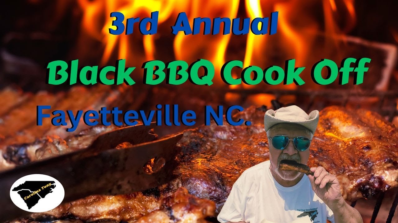 Black Barbecue Cook off : Fayetteville NC. - YouTube