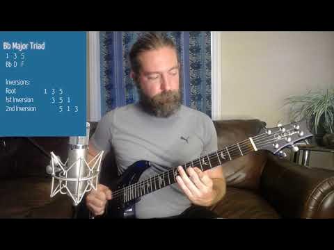 ANALYZING the MAJOR TRIAD on the G,B,&E Strings. Seeing the INTERVALS - YouTube