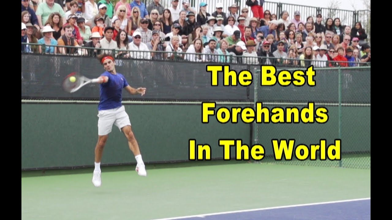 Forehand Lesson: The Best Forehands In The World - YouTube