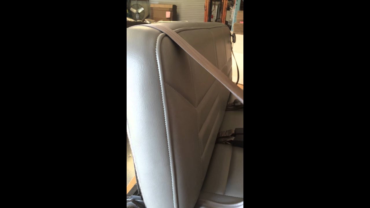 Our seats feature a quick lock shoulder belt retractor - YouTube