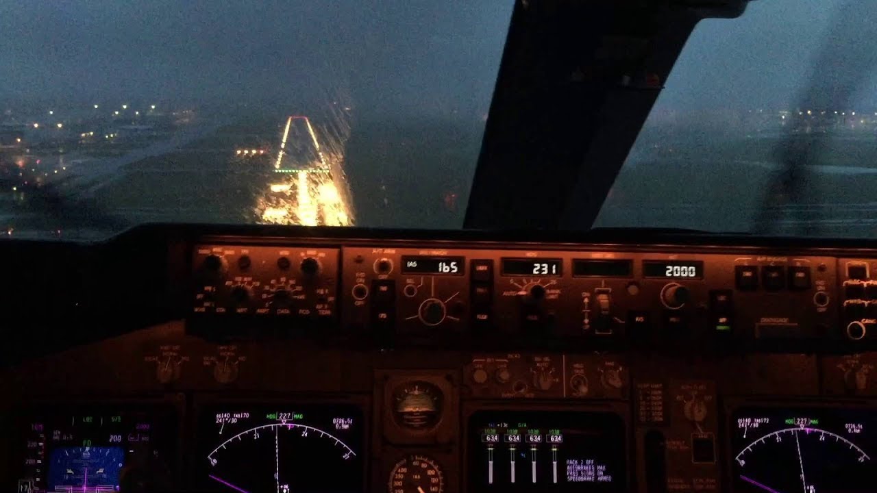 Go Around (Cockpit !) Cat 3 Mins~100FT~ JFK 4L Aer Lingus NOT off ...
