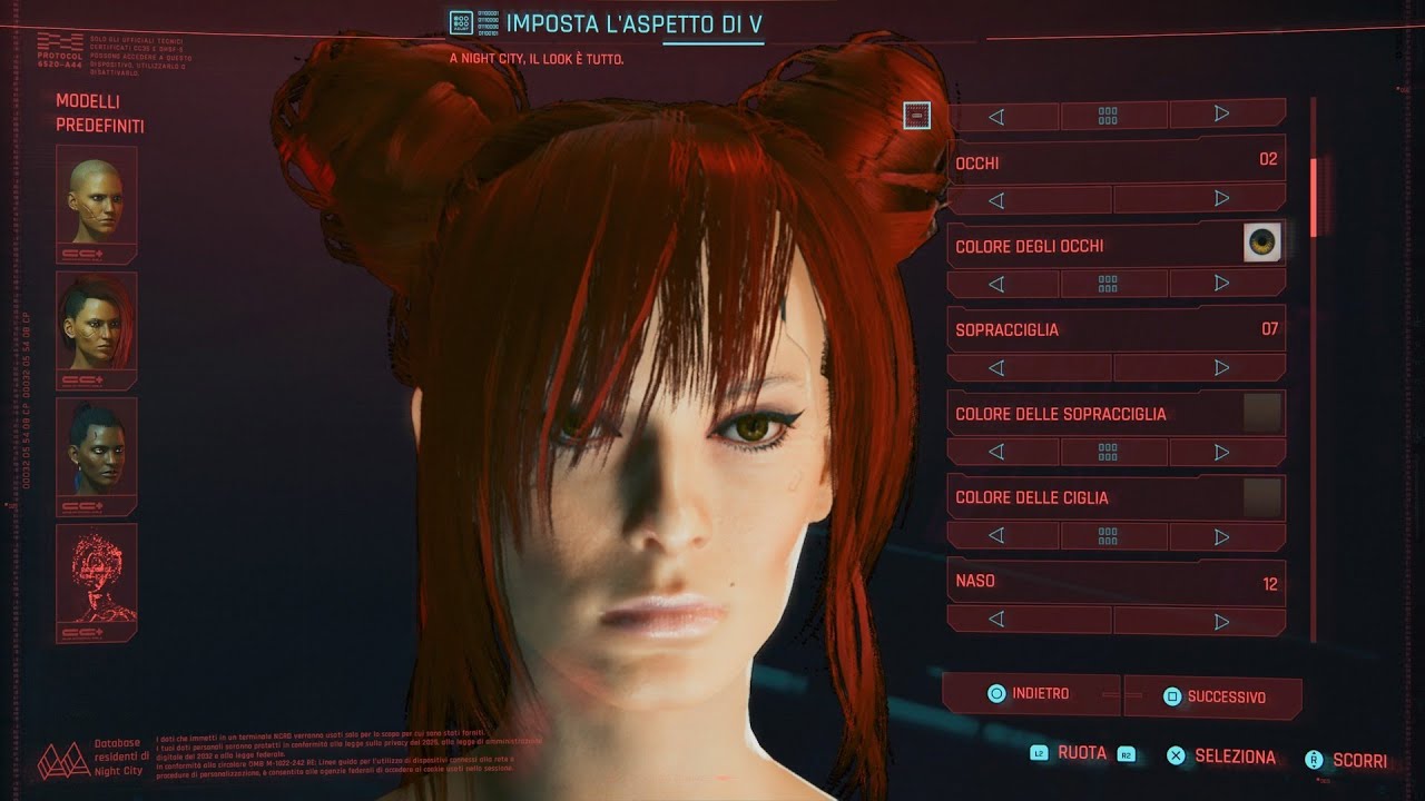 Cyberpunk 2077 Character creation Gloria Martinez from Edgerunners ...