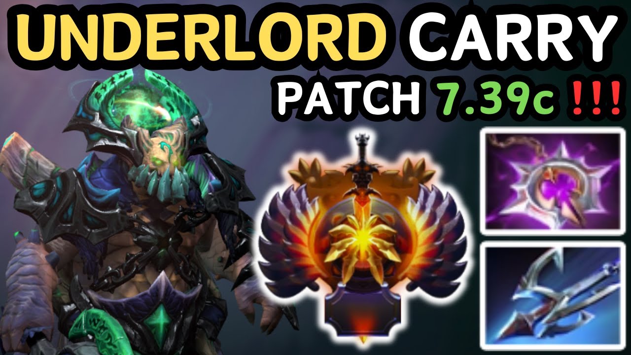 🔥 CARRY UNDERLORD ACTUALLY WORKS?! 0 DEATHS & FULL DAMAGE | DOTA 2 ...