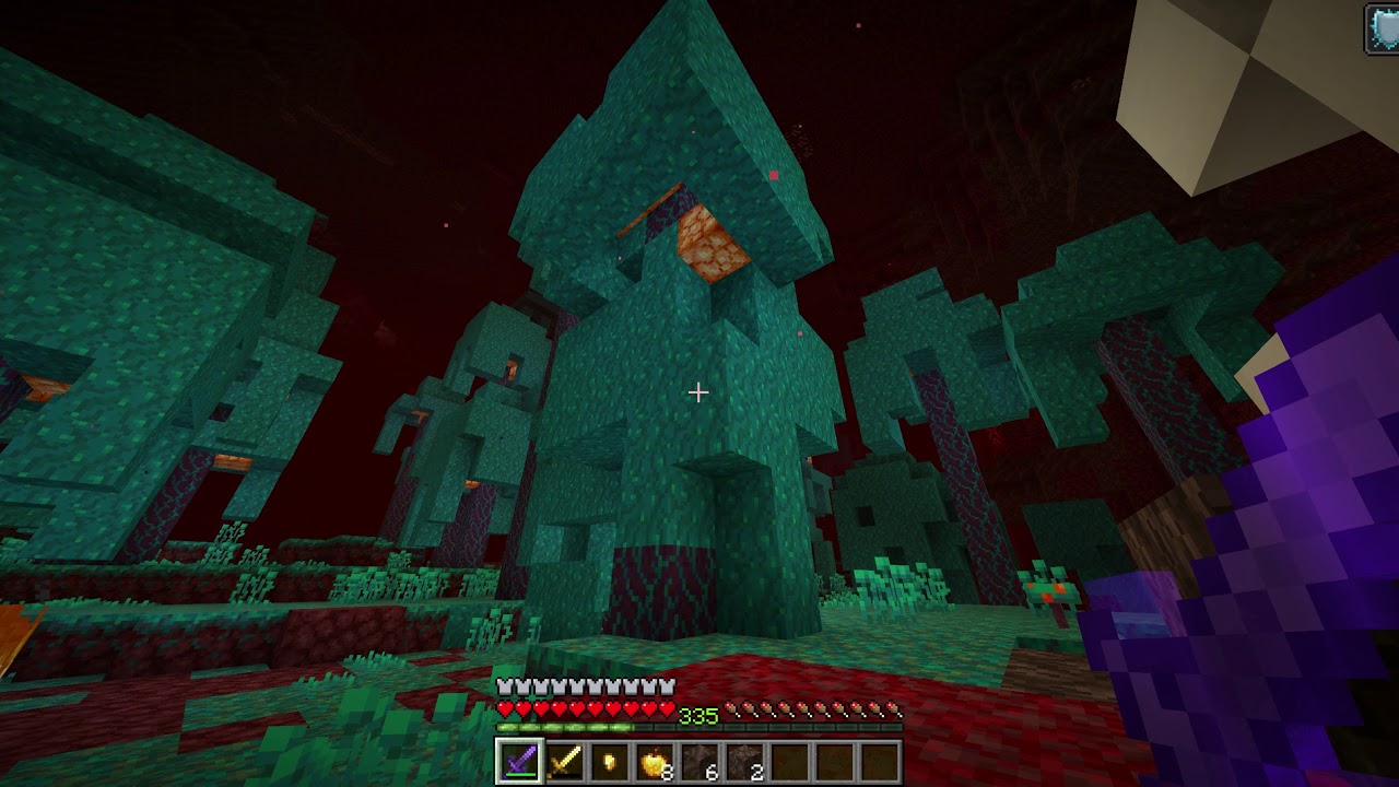 Minecraft 1.16 Snapshot Fully Enchanted Netherite Gear Gameplay - YouTube