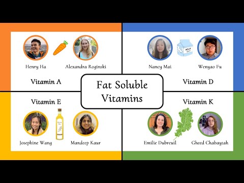 Fat Soluble Vitamins - Food Chemistry II - YouTube