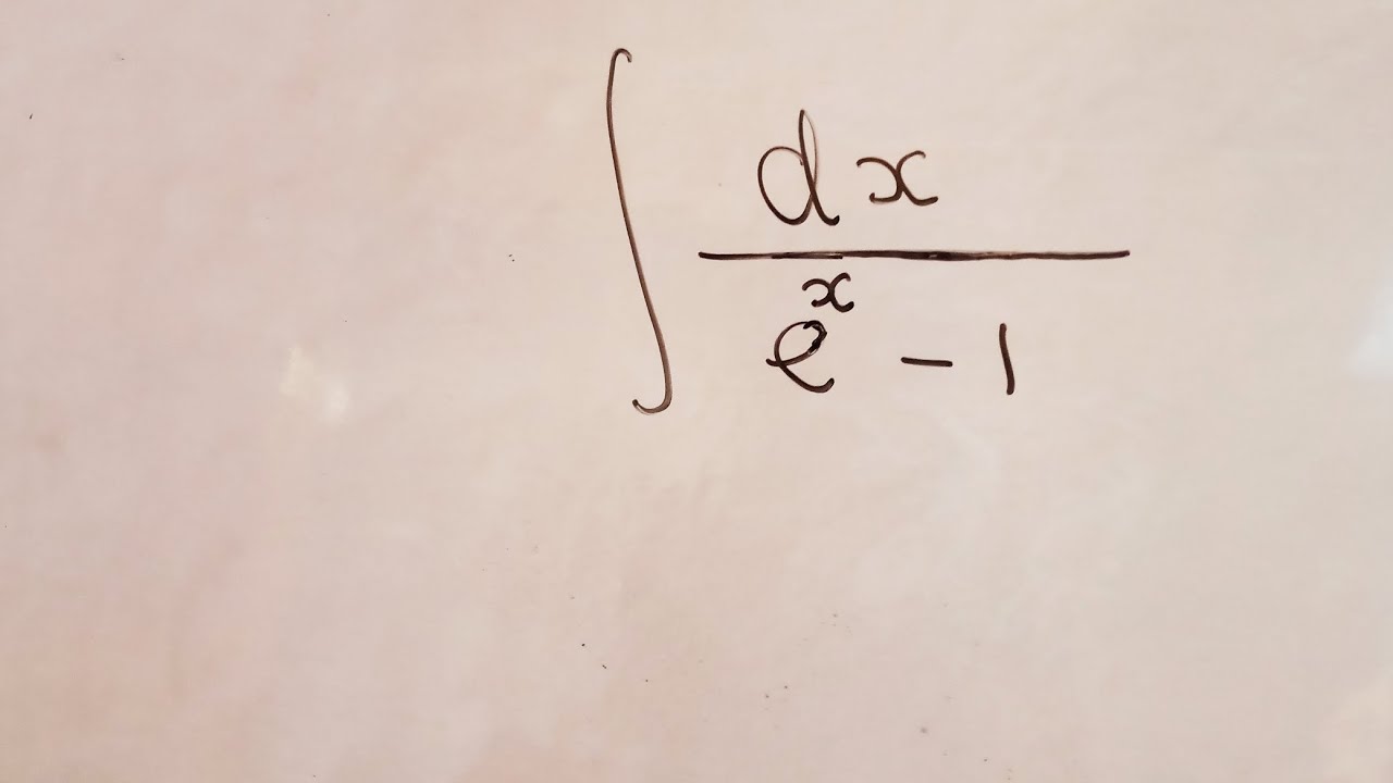 SIMPLE INTEGRAL - YouTube