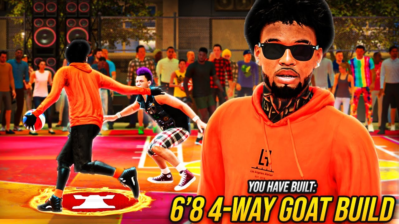 This 6'8 "4-WAY GOAT" BUILD is GAMEBREAKING in NBA 2K24.. BEST ISO ...