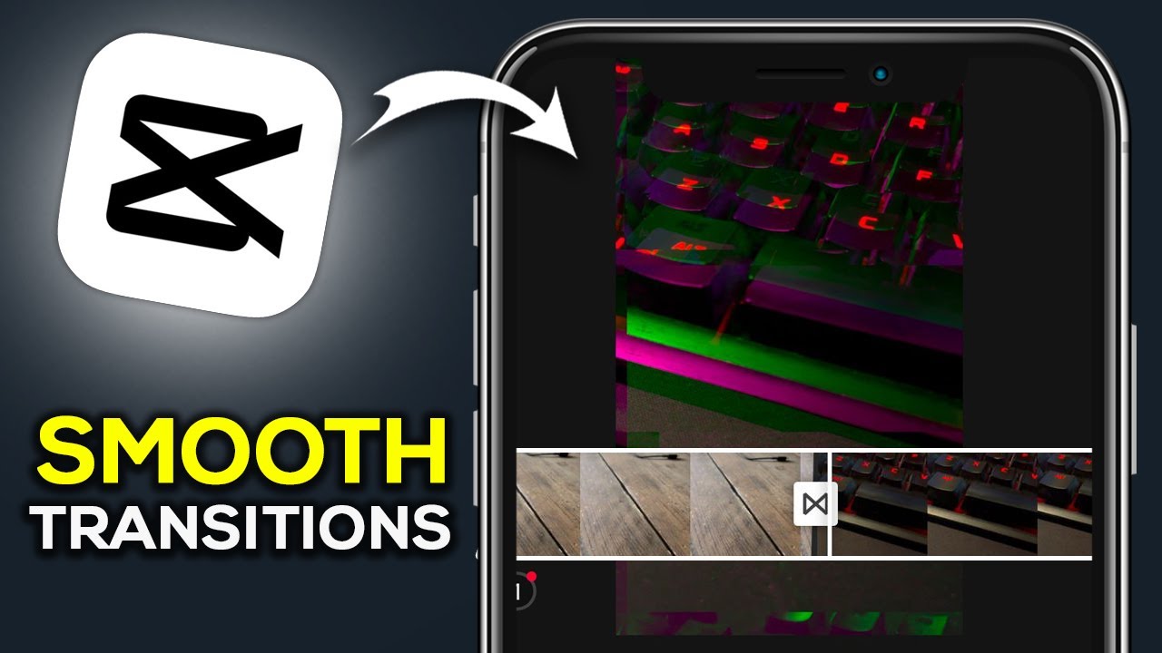 How To Make Smooth Transitions On CapCut (Mobile) - YouTube
