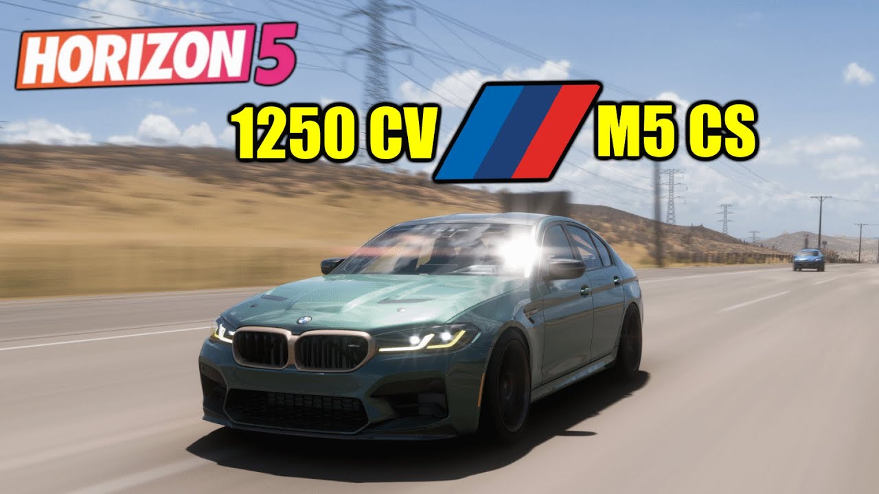 1200 CV BMW M5 CS ! FORZA HORIZON 5 - YouTube