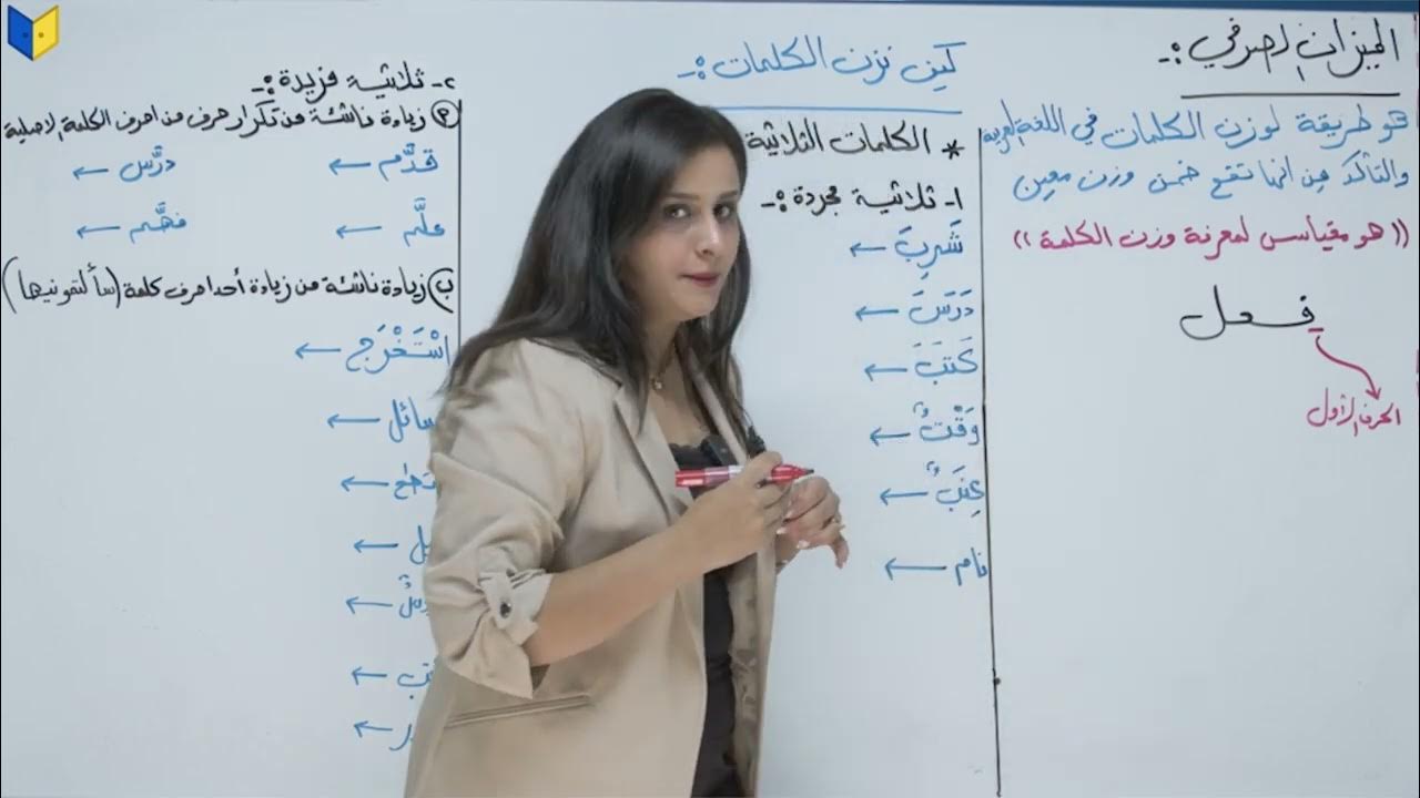 دراسة قواعد وادب اللغة العربية مع الست رفل الزبيدي للصف الثالث متوسط