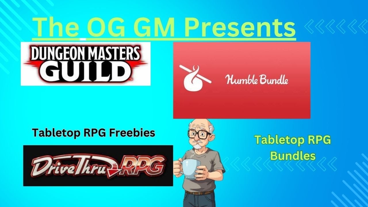 Tabletop RPG Sales and Bundles [Martin Luther King Day edition] - YouTube