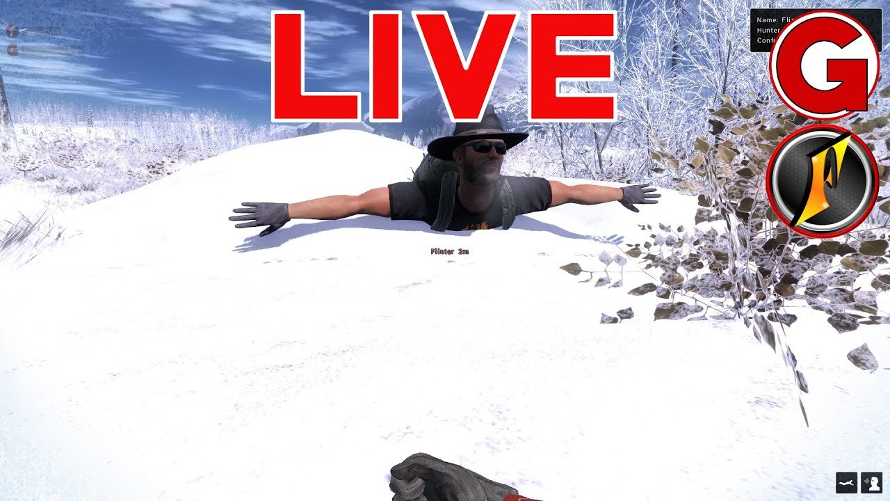 Smoking Bison with a .22 w/ Flinter | theHunter: Classic LIVE - YouTube