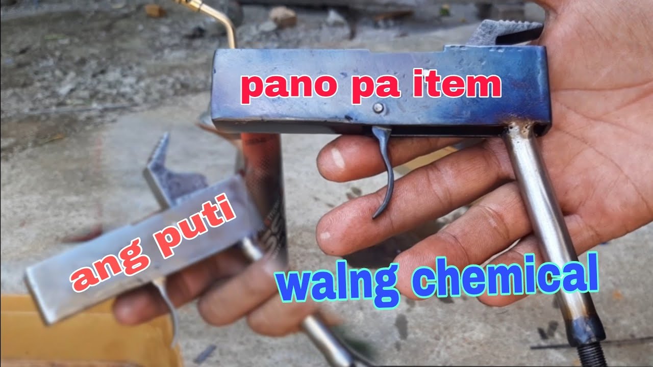 diy paano kulayan ng itim ang bakal/hammer type pcp/ka boddy hunter tv ...