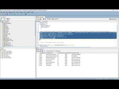 SQL Query 1 - YouTube