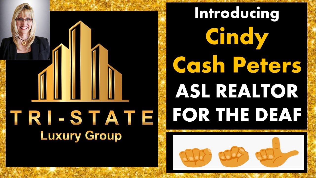 American Sign Language Realtor for the Deaf - Cindy Cash Peters - YouTube