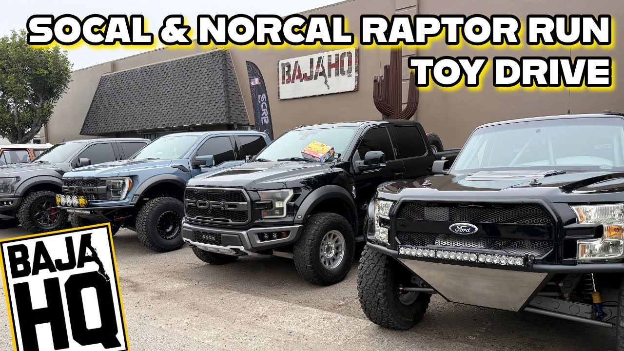 COOLEST RAPTOR BUILDS FROM CALIFORNIA | The Bronco Adventures - YouTube