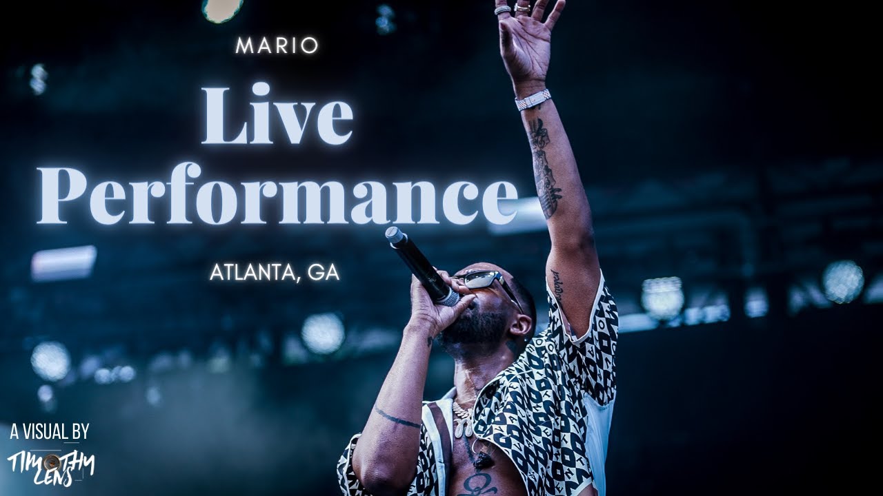 Mario Live in Atlanta, GA @ONEMusicfest (Sony A7SIII) 50mm 1.2 | Visual ...