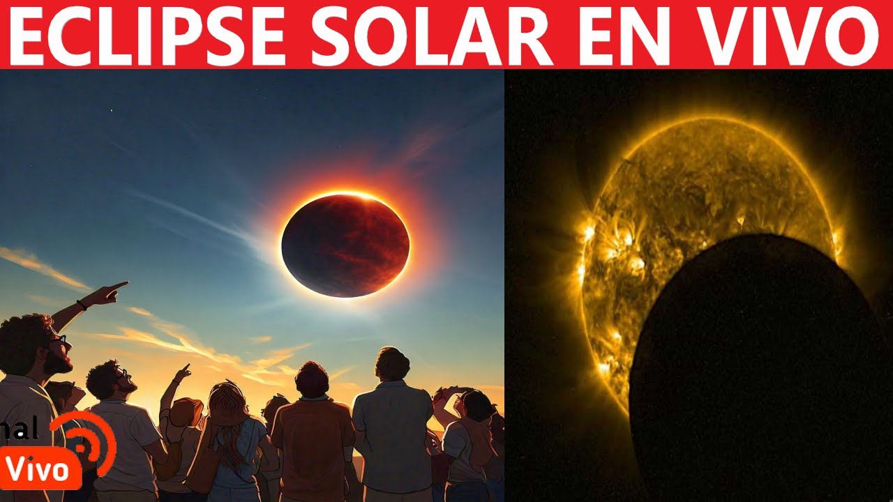 🔴ECLIPSE DE SOL HOY 2 DE OCTUBRE EN VIVO DIRECTO DESDE CHILE - YouTube