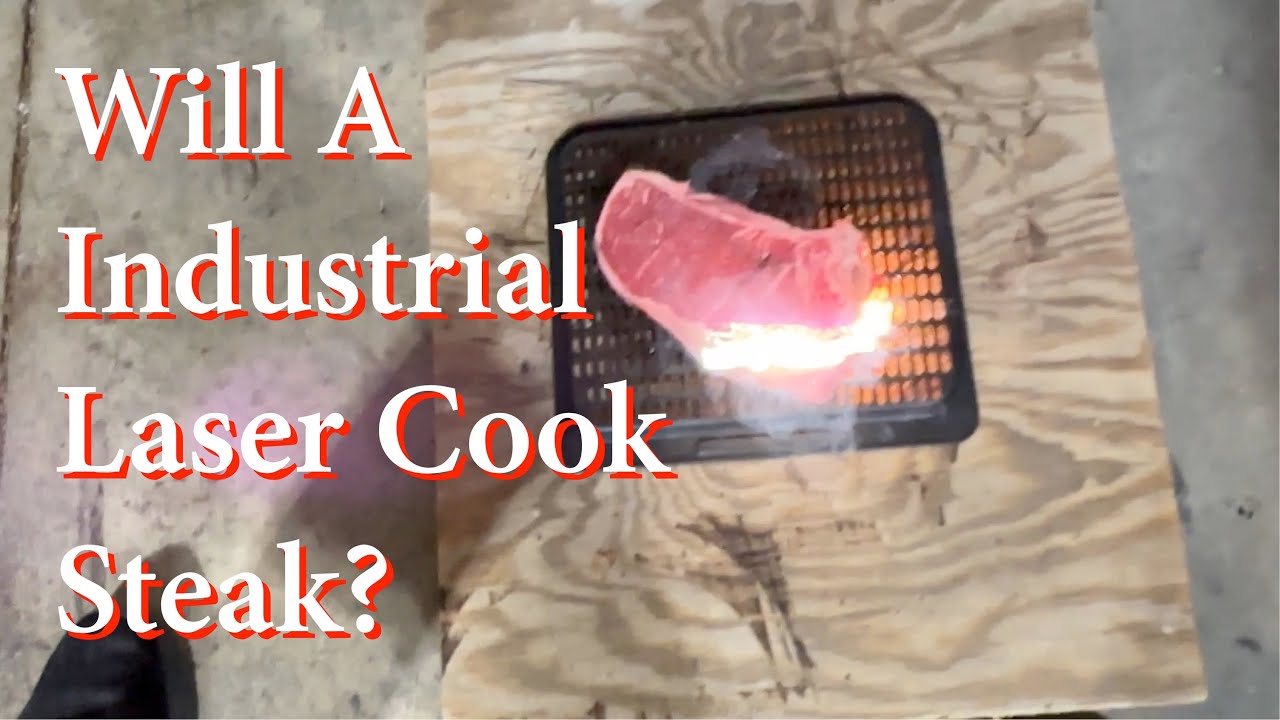 Cooking Steak With A Laser - YouTube