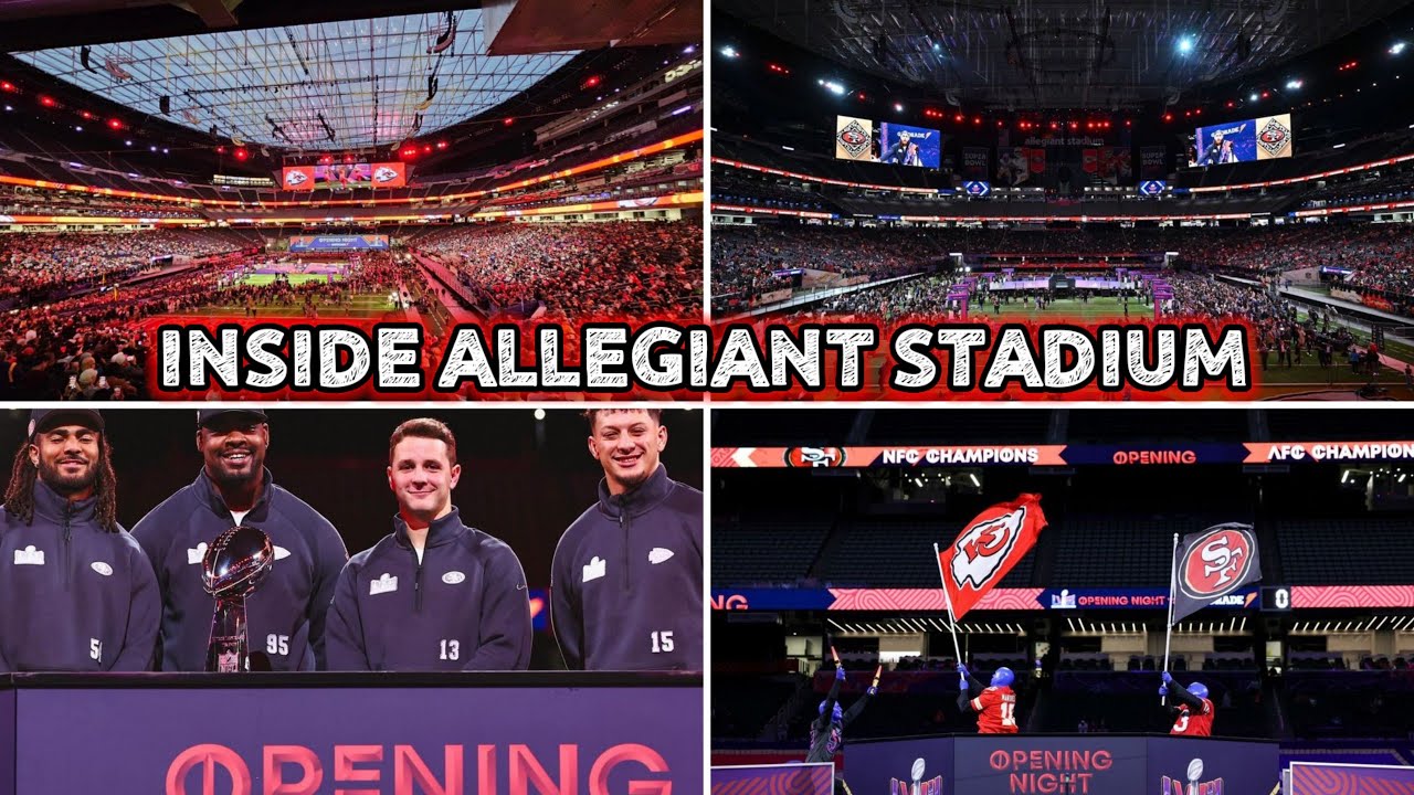 CAN'T WAIT! WHAT A NIGHT! Inside Allegiant Stadium! Super Bowl LVIII ...