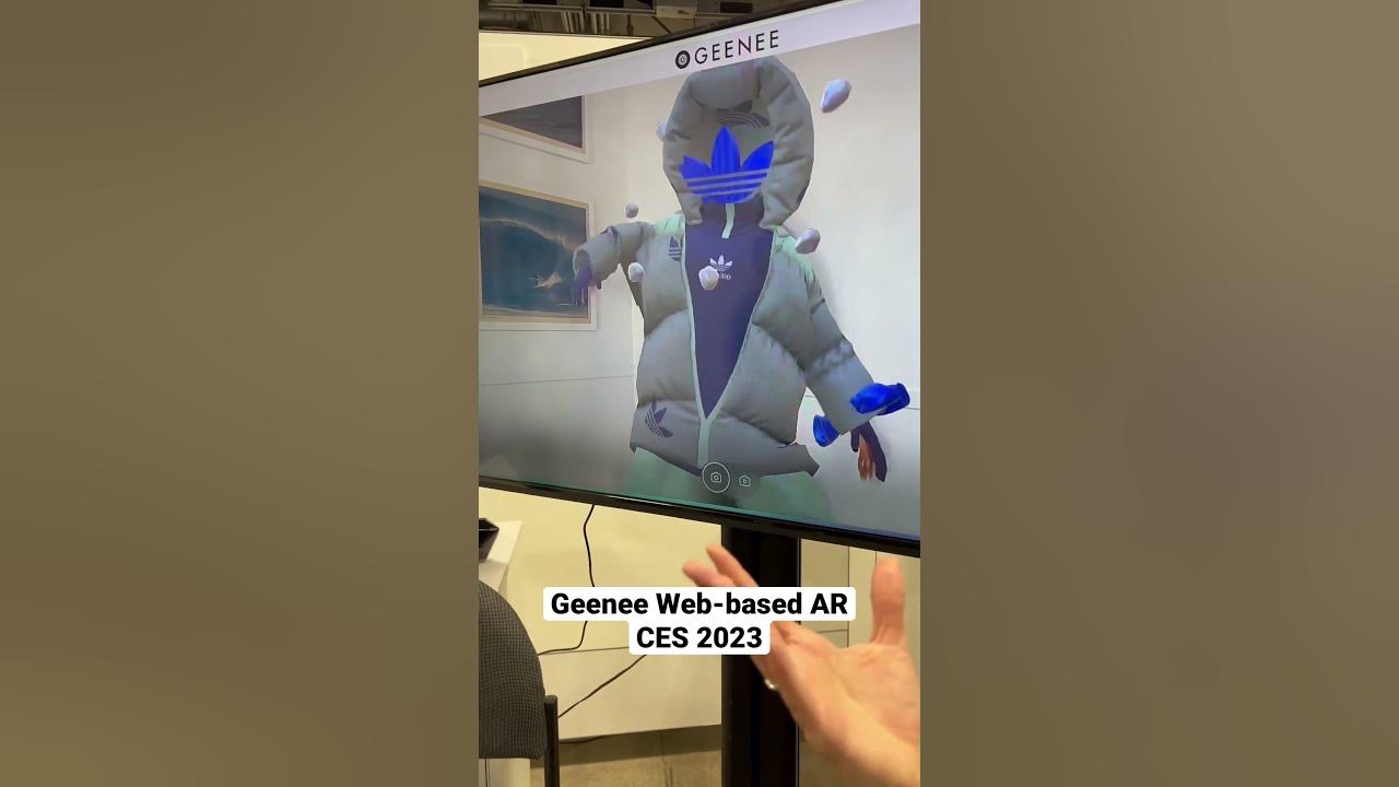 Geenee Web-based AR CES 2023 #geenee #ar #ces2023 - YouTube