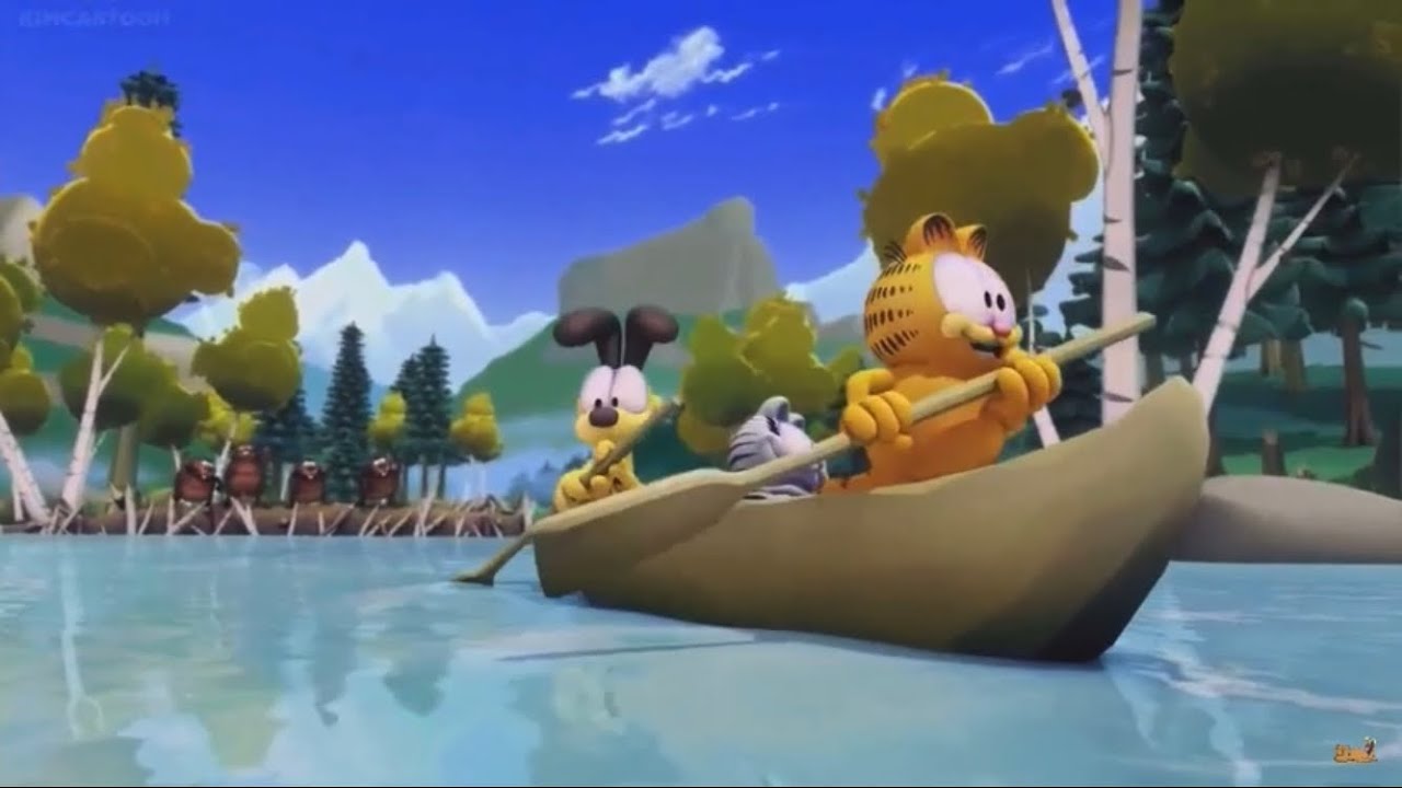 “Row that boat.” Song from The Garfield Show - YouTube