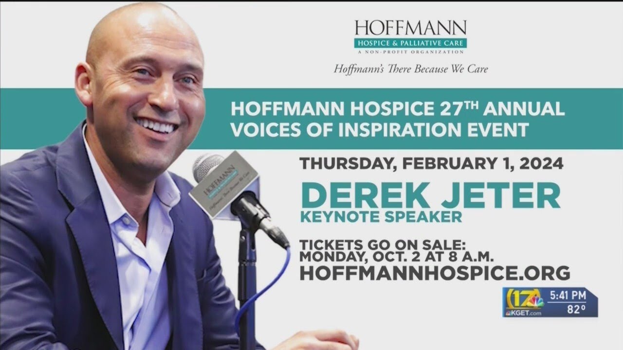 Derek Jeter to speak at Voices of Inspiration event - YouTube