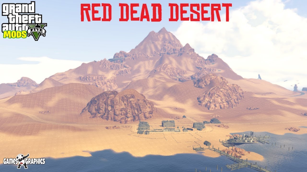 How to install Red Dead Desert (Map Mods) (2019) GTA 5 MODS - YouTube