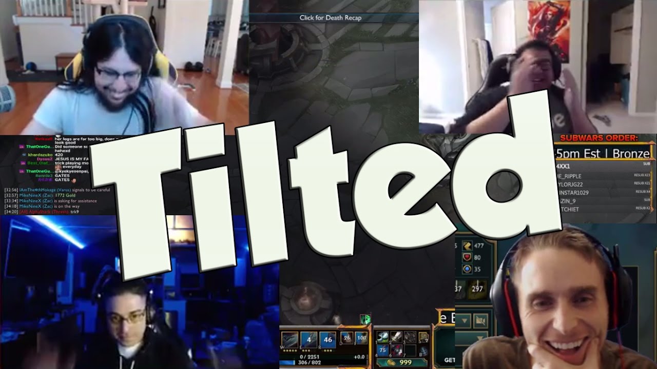 TILTED! - LoL Funny Stream Moments #11 - YouTube