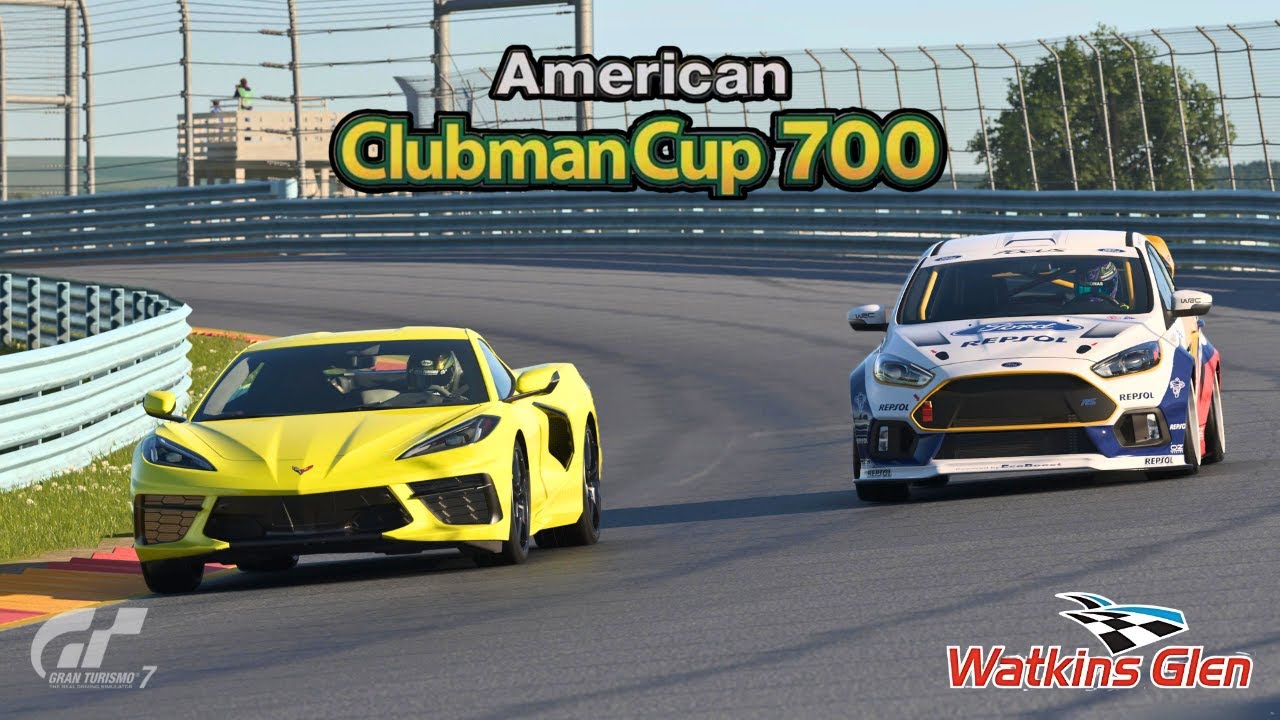 GT7 WEEKLY CHALLENGES | AMERICAN CLUBMAN CUP 700 | WATKINS GLEN - YouTube